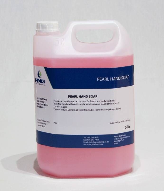 HAND WASH - 5ltr pearl handsoap | Chemicals | General Sanitisers and ...